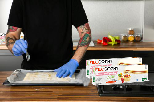 Mediterranean Pie with Filosophy Puff pastry | ΙΟΝΙΚΙ